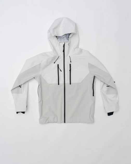 CORP 3L JACKET WHITE & LIGHT GREY – Busi Company AB